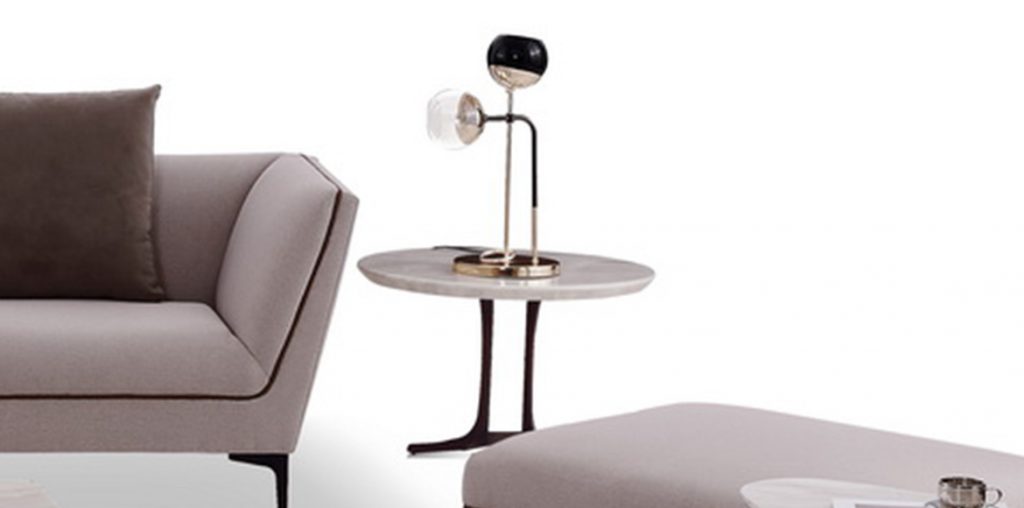 MASUTA DE COLT ROTUNDA AURORA - Divani & Sofa'